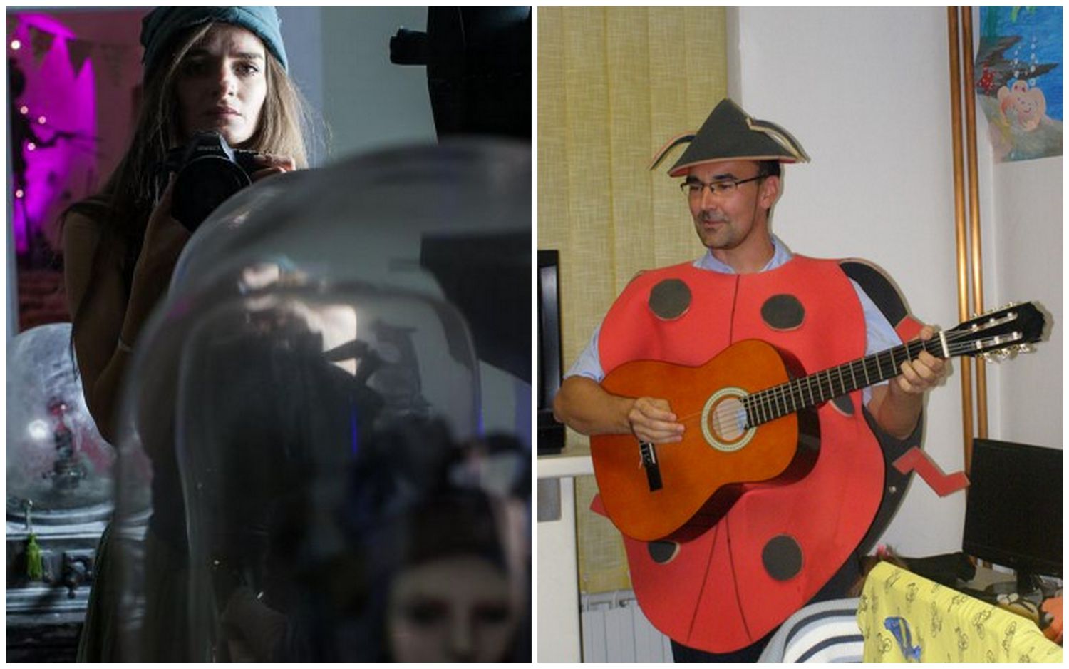 Fotografkinja Iva Lulić i dječji pisac Ivan Rak u Gradskoj knjižnici