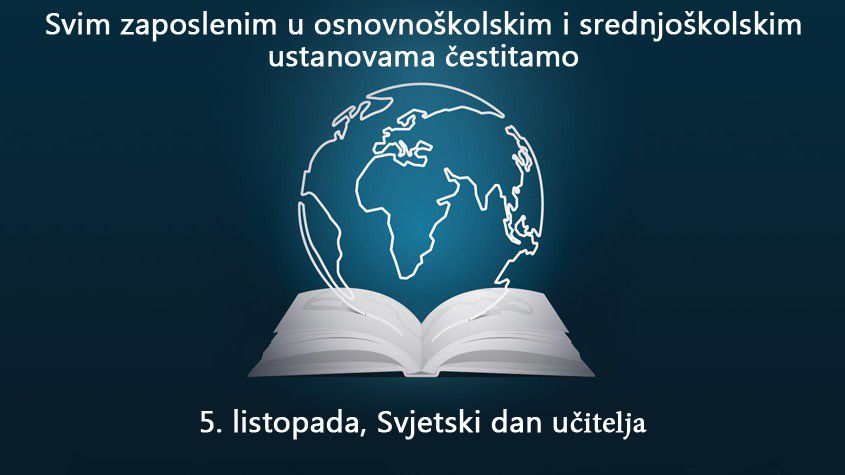 5. listopada - Svjetski dan učitelja