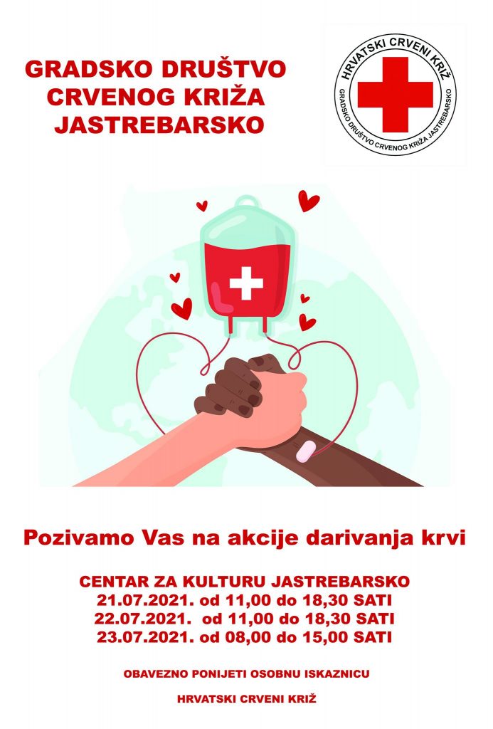 Novi ciklus akcija dobrovoljnog darivanja krvi